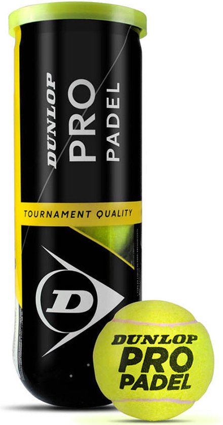 Dunlop Padelballen Padel Pro 3 Ballen | bol