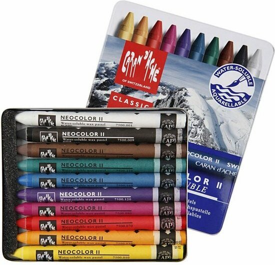 Neocolor II - Diverse Kleuren - L: 10 cm - 20 stuks | bol.com
