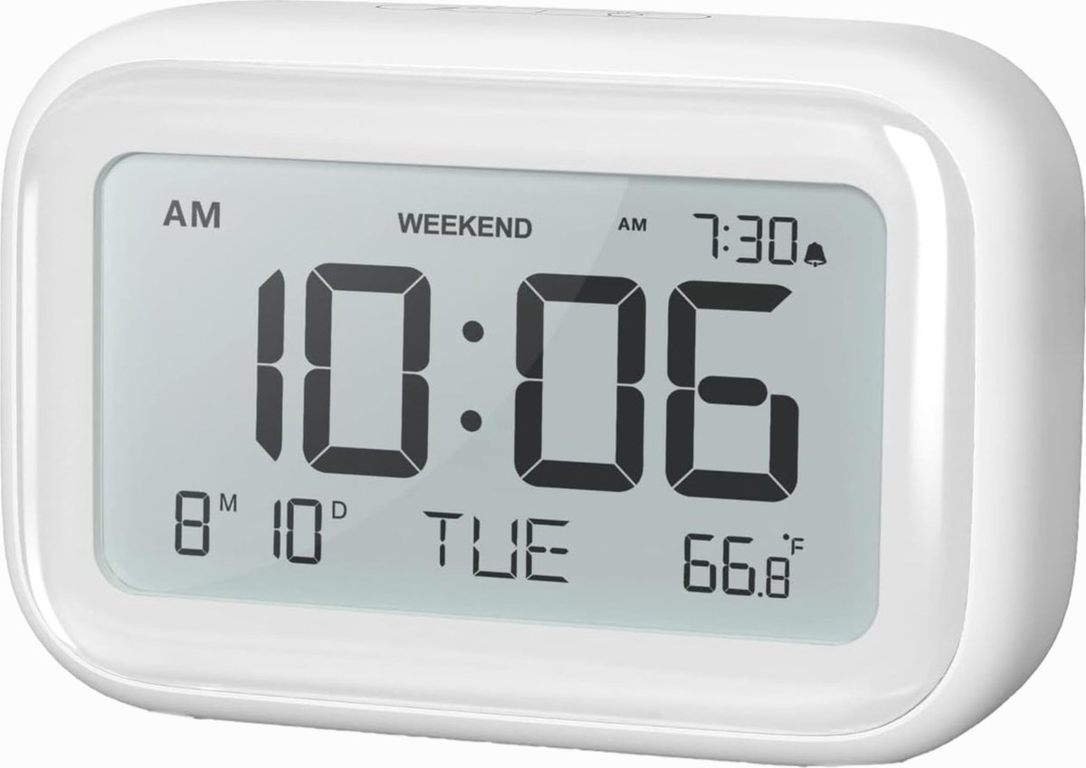 Yuconn Digitale Wekker - Kinderwekker - Alarm Klok - Werkt op ...