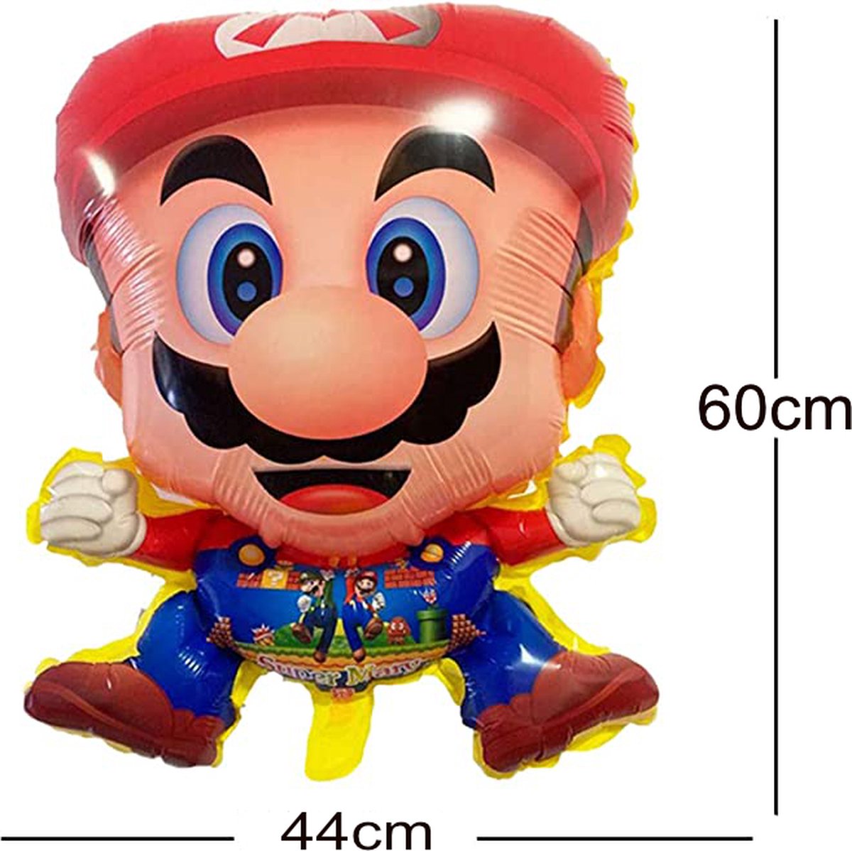 Super Mario ballon set - 60x44cm - Folie Ballon - Super Mario - Luigi ...