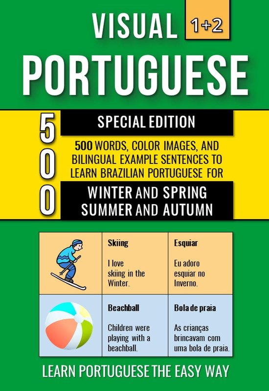Visual Portuguese 3 - Visual Portuguese 1+2 Special Edition - 500 Words ...