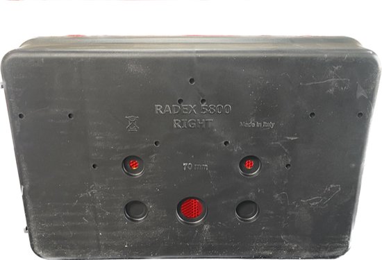 Radex 5800- Links - Achterlicht - Met driehoekreflector - zelf ...