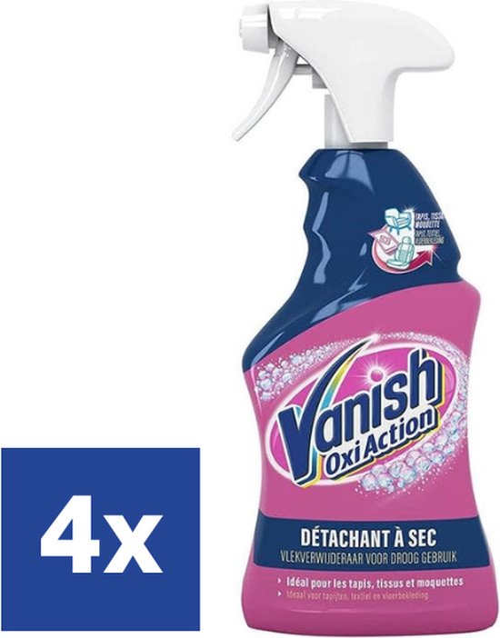 Vanish Oxi Action Vlekverwijderaar Spray - 4 x 500 ml | bol
