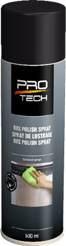 PRO-Tech RVS Polish Spray (spuitbus à 500 ml) | bol