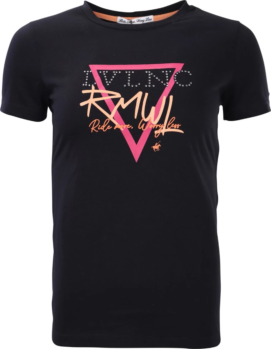 La Valencio Shirt Lvrebecca Kids Donkerblauw - Donkerblauw - 164 | bol.com