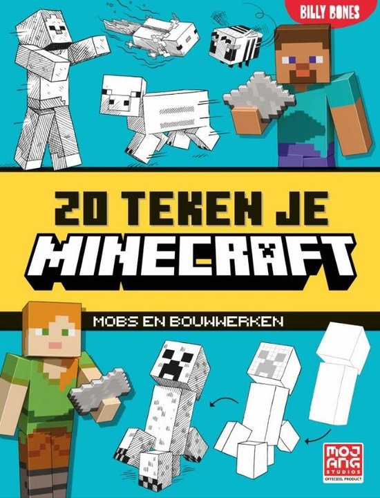 Minecraft - Zo teken je Minecraft | 9789030509370 | Boeken | bol