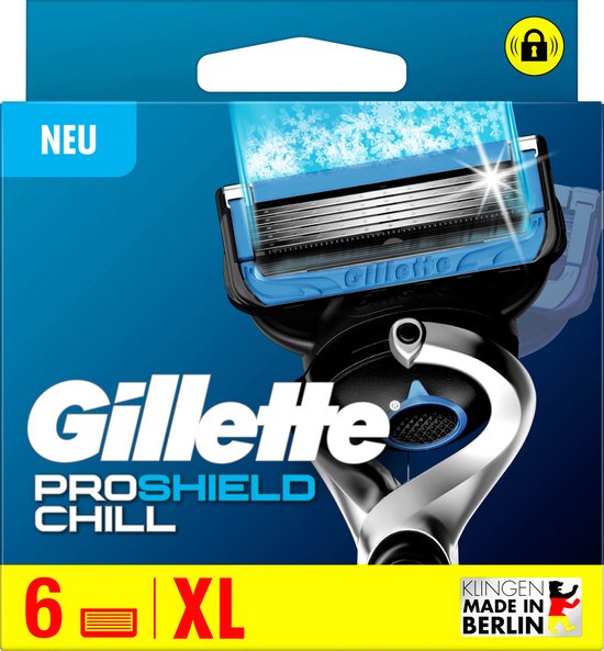 Gillette Scheermesjes, ProShield Chill, 6 St | bol