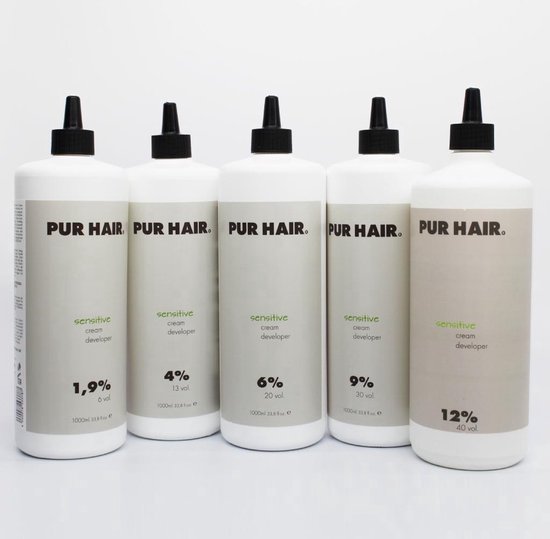 Pur Hair Colour Blackline Cream Developer 3% 1000ML | bol