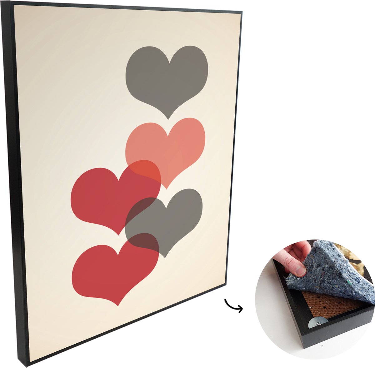 Harten - Rood - Pastel - Liefde | bol.com