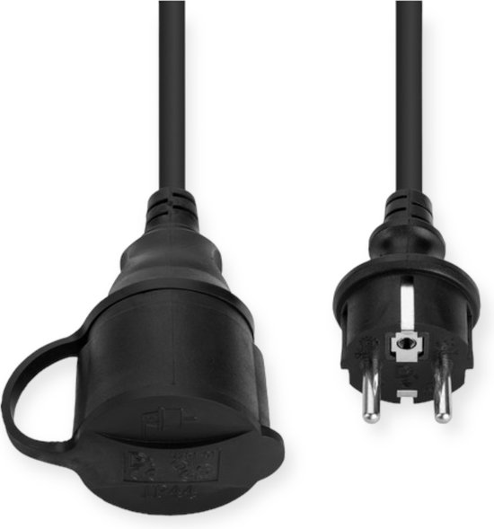 PROMAX EXTENTION CABLE 15 METER ZWART | bol