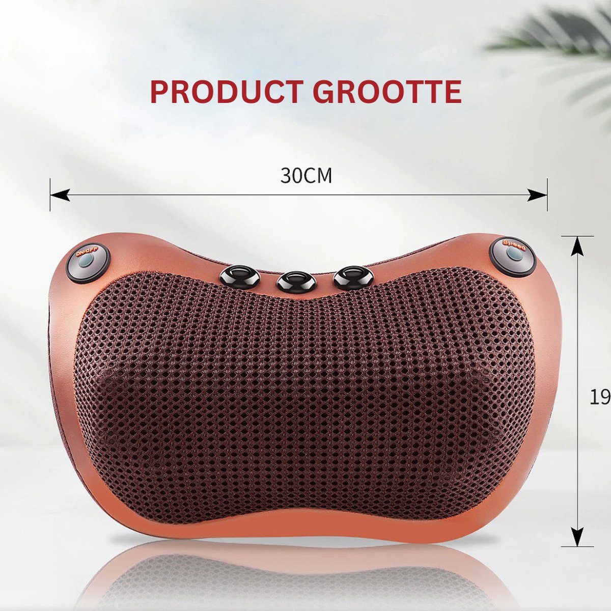 Massage Kussen - Massage Kussen Nek En Rug – Speciaal Voor Nekpijn – Schouderpijn –... | bol.com