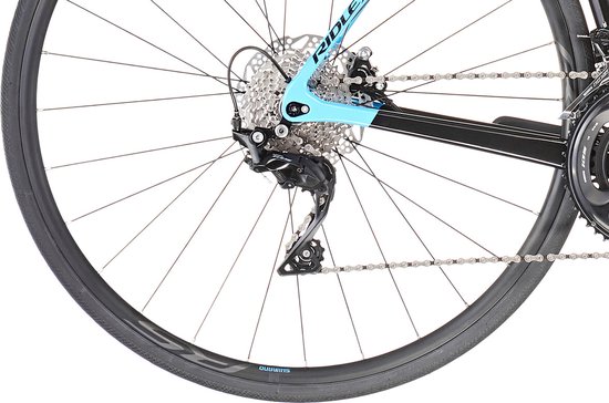 Ridley Bikes Helium Disc 105, zwart/blauw | bol