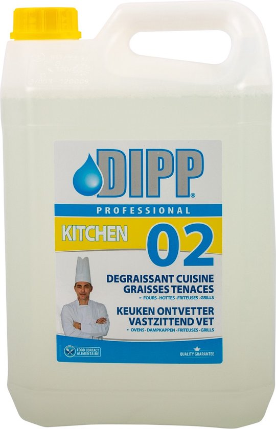 Dipp 02 - Professional Dipp - keuken ontvetter vastzittend vet - Kan 5 ...