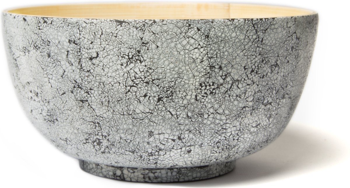Bibol Kom Eischaal Tchon M - Serveerkom - Bamboe - 24 cm Diameter x 12 ...