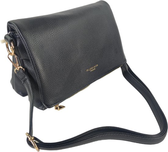 Flora & Co fashion trendy handtas zwart | bol.com