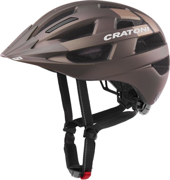 Cratoni Velo-X fietshelm - Bruin - L | bol