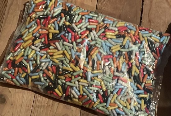 4 kg - dropstaafjes - van Vliet - fruitdrop - staafjes - dropstaaf ...