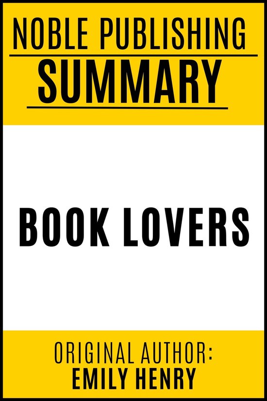 BOOK LOVERS BY EMILY HENRY {Noble Publishing} (ebook), Noble Publishing ...