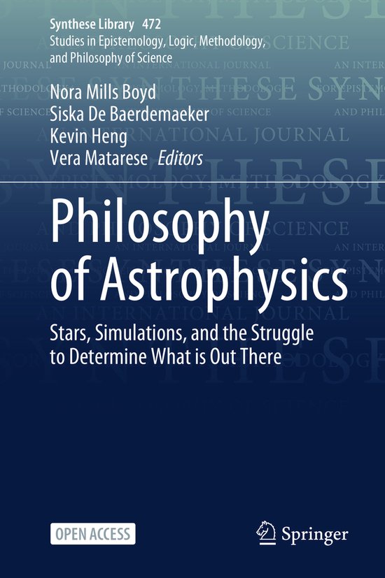 Synthese Library- Philosophy of Astrophysics | 9783031266171 | Boeken ...