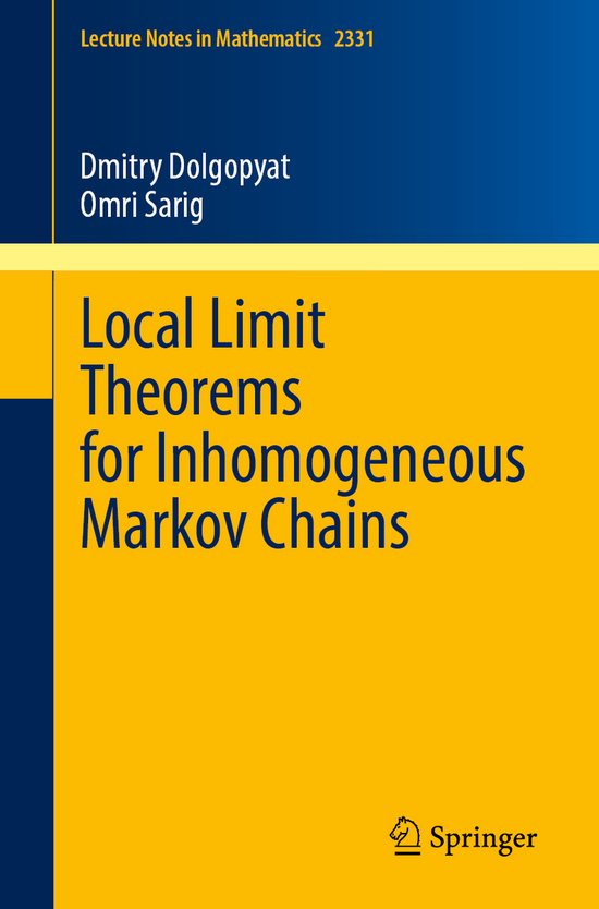 Lecture Notes In Mathematics Local Limit Theorems For Inhomogeneous