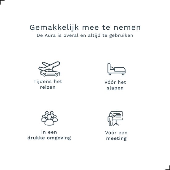 Calmind Aura [incl. E-book] - Onyx Black - Anti Rook Ketting ...