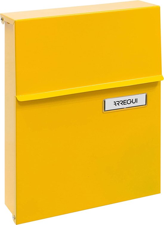 Brievenbus van verzinkt staal, maat S (DIN A5 Post), brievenbus voor ...