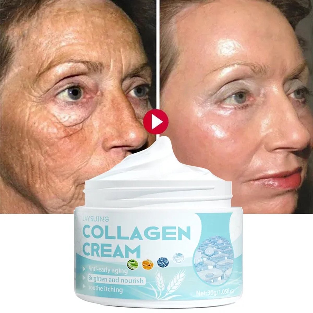 Crème au Collagène crème au collagène lifting raffermissant efficace soin du visage... | bol.com