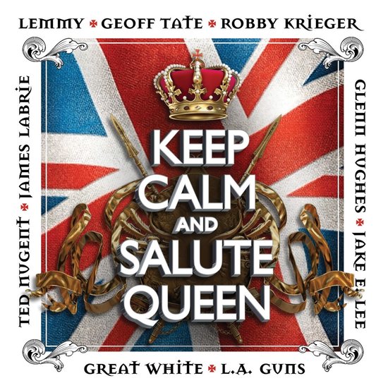 Various Artists - Keep Calm And Salute Queen (2 LP) (Coloured Vinyl ...
