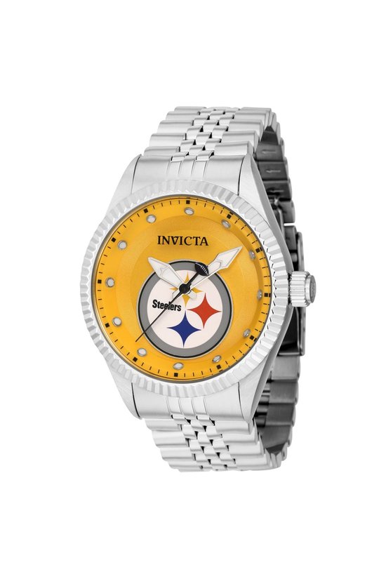 Invicta NFL - Pittsburgh Steelers 42415 Quartz Herenhorloge - 43mm | bol