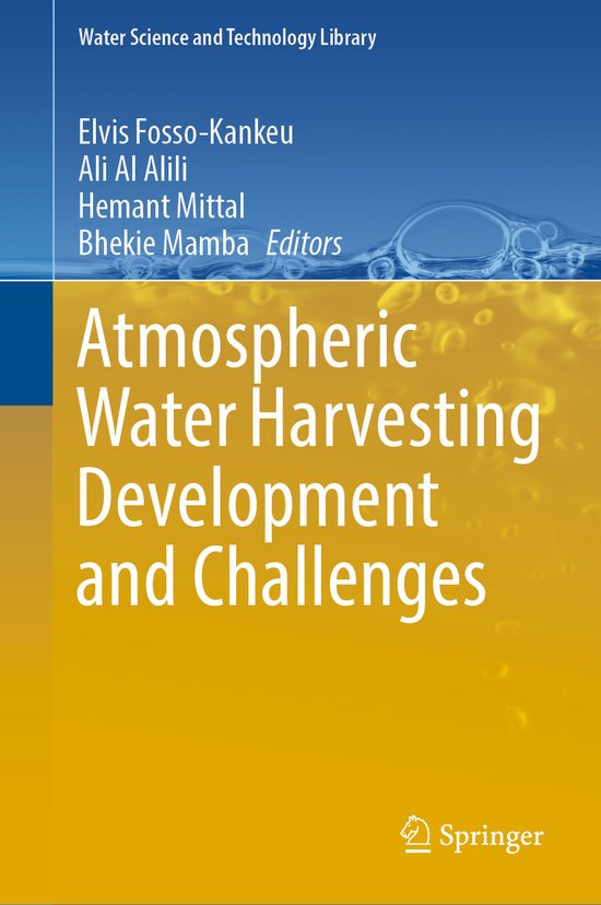 Water Science and Technology Library- Atmospheric Water Harvesting ...