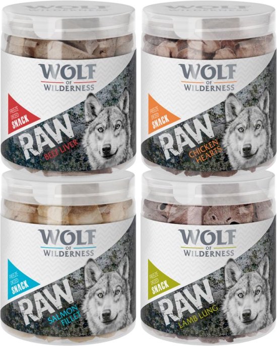 Wolf of Wilderness Gevriesdroogde Premium-Snacks | bol