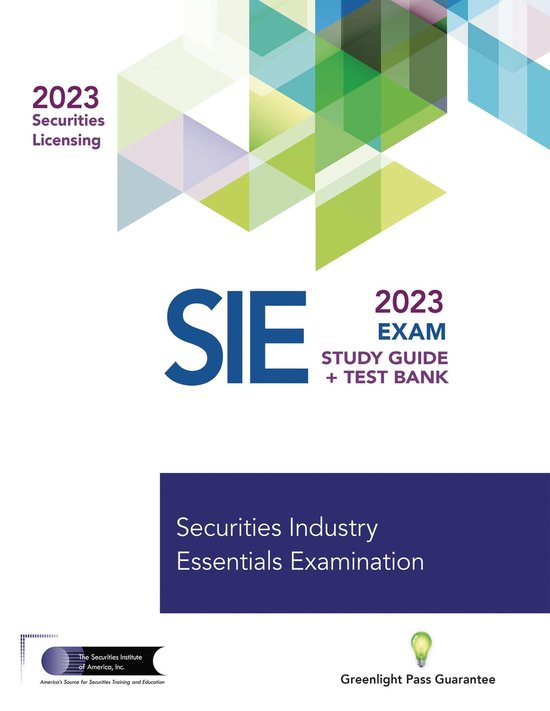 SECURITIES INDUSTRY ESSENTIALS EXAM STUDY GUIDE 2023 + TEST BANK (ebook ...