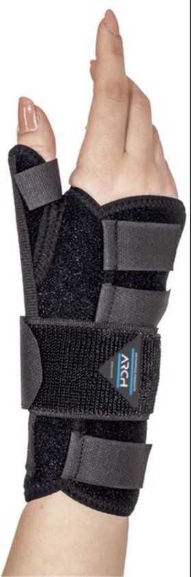 NEOPREEN POLSSPALK | DUIMBRACE | LINKS & RECHTS | ZWART | bol.com