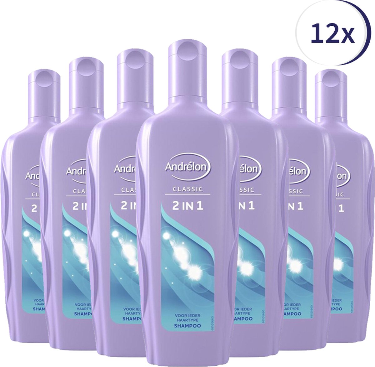 Andrélon 2in1 Shampoo - 12 x 300 ml - Voordeelverpakking | bol.com
