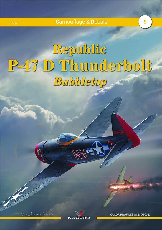Camouflage & Decals- Republic P-47 Thunderbolt, Kagero | 9788366673960 | Boeken | bol.com