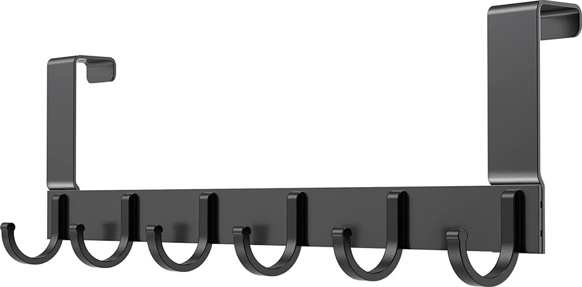 Deurhaak om op te hangen, deurhaak met 6 haken, deurhanger om op te ...