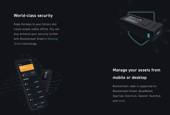 Blockstream Jade - Signing Device - Hardware Wallet - Bitcoin | bol.com