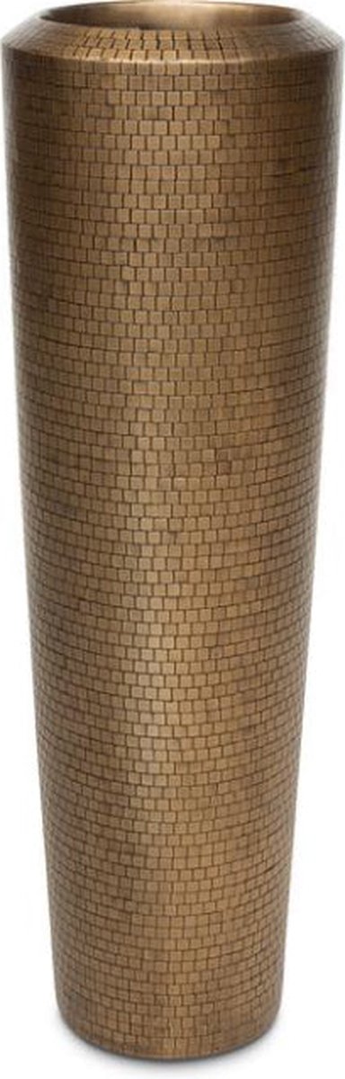Luxe Plantenpot XXL | Goud Patina Look | Grote bloempot voor binnen ...
