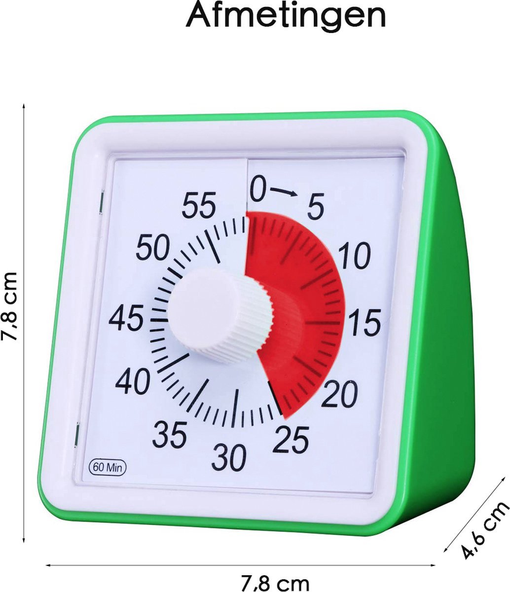 Hoogwaardige Leerklok Timer voor Kinderen - Educatieve leerklok kind ...