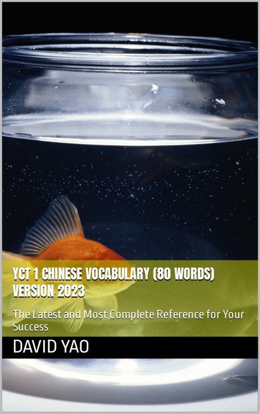 YCT (Youth Chinese Test) - YCT 1 Chinese Vocabulary (80 Words) Version ...