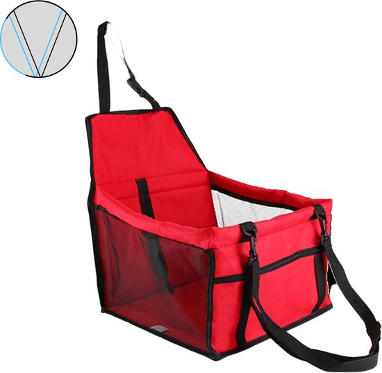 Autostoel Hond - Hondenmand Auto Opvouwbaar - Automand Hond Stevig ...