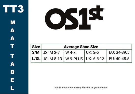 OS1st TT3 Hallux rigidus (turf toe) brace – Rechts – Maat L/XL | bol.com