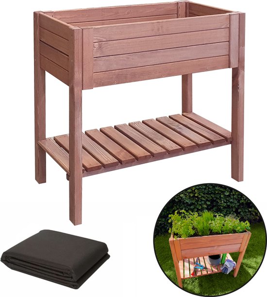 Ladanas® - Table de culture de Luxe sur pieds INCL. TOILE A RACINES ...