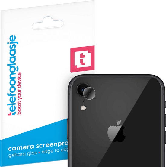 iPhone XR camera lens screenprotector gehard glas | bol