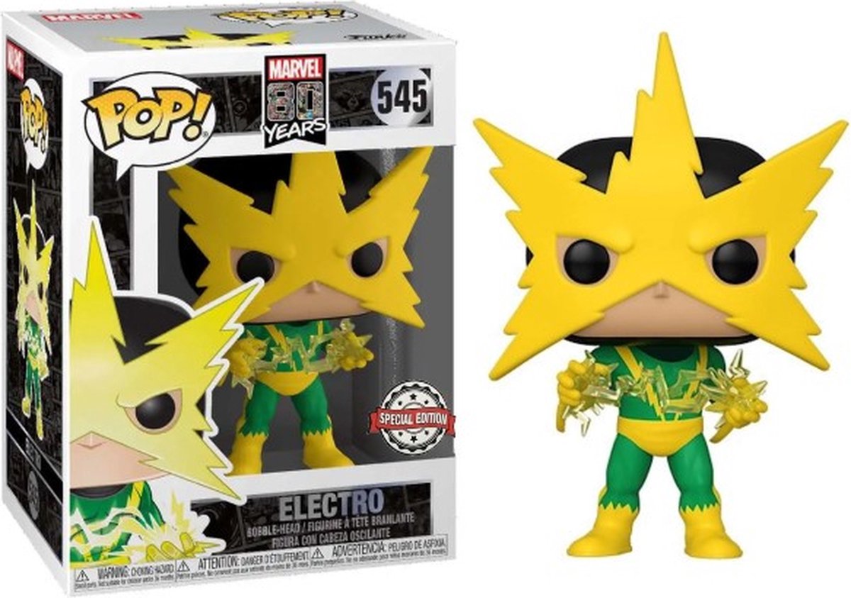 POP Marvel: 80th - First Appearance Electro | bol.com