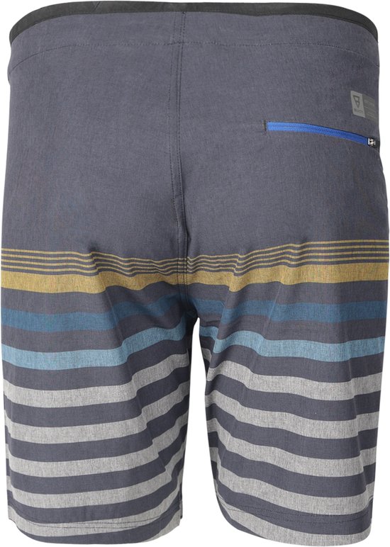 Brunotti Paitor-Stripe Heren Boardshort | Blauw - 28 | bol.com