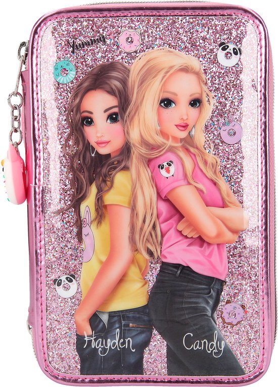 Depesche - TOPModel 3-vaks etui - CANDY CAKE | bol.com