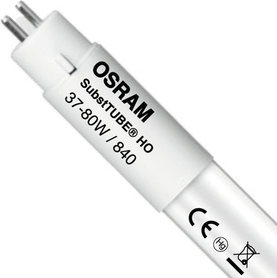 Osram SubstiTUBE T5 HF HO 37W 840 145cm | Koel Wit - Vervangt 80W - A++ | bol
