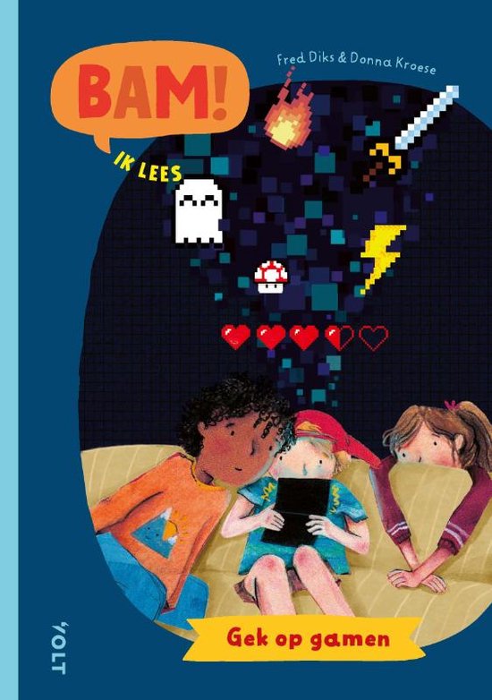 BAM! Ik lees - BAM! Ik lees: Gek op gamen, Fred Diks | 9789021475912 | Boeken | bol