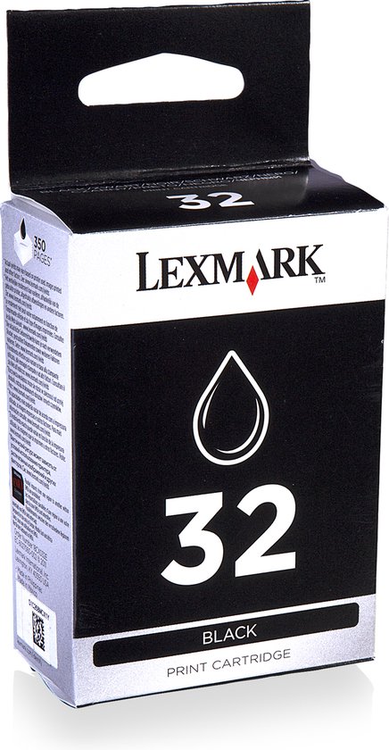 Lexmark 32 - Inktcartridge Zwart | bol